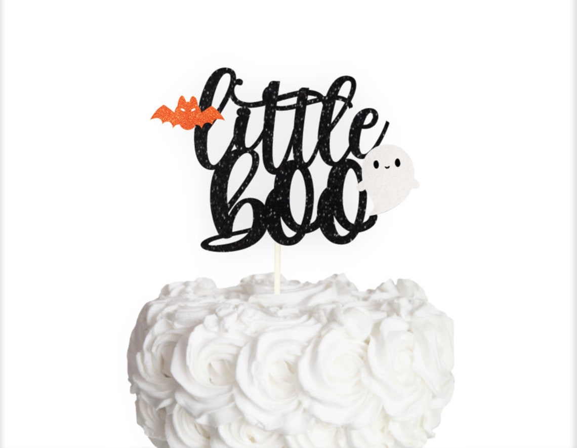 Little Boo Cake Topper Little Boo Baby Shower Little Boo - Etsy