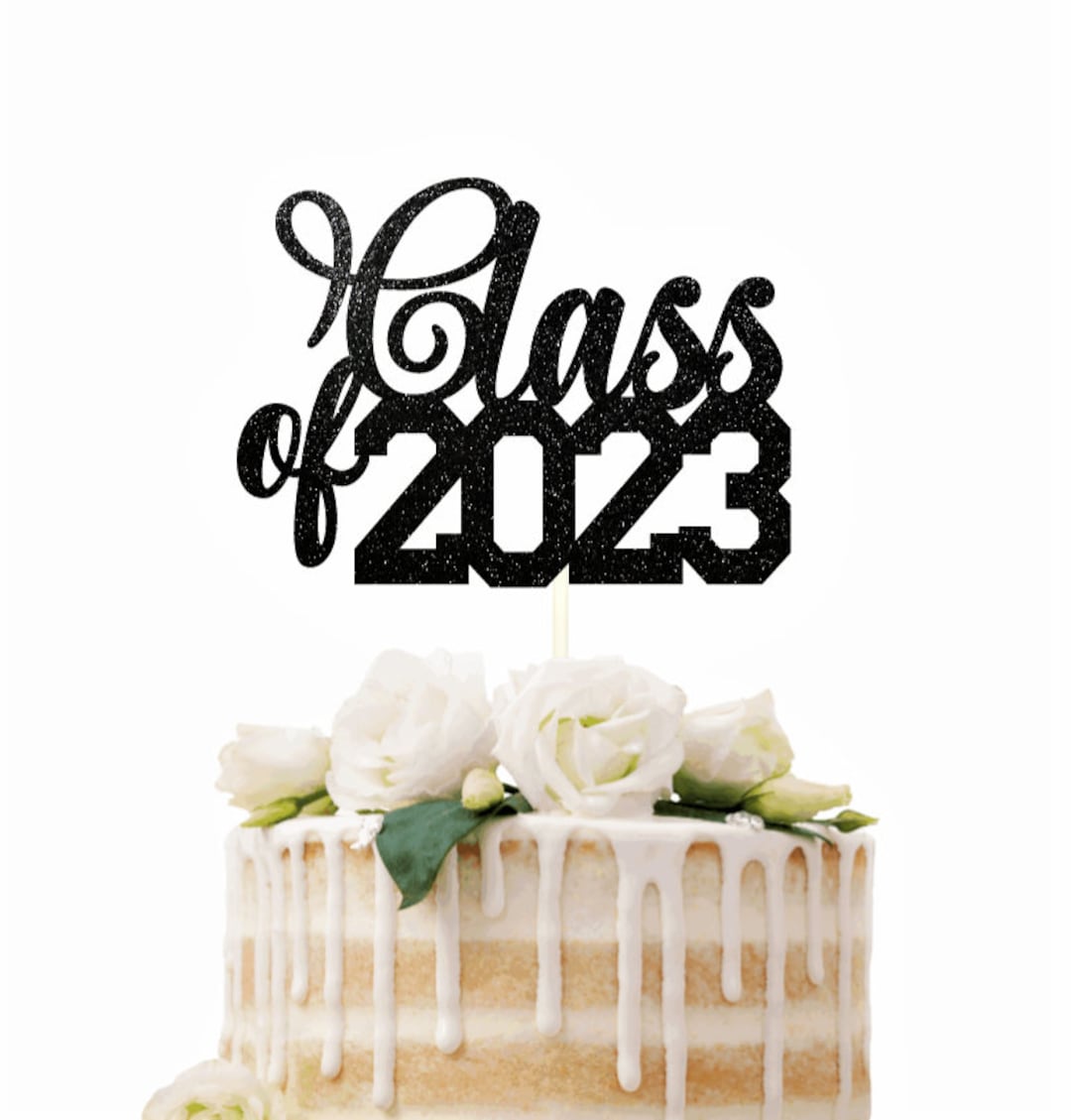 2023 Graduation Cake Topper, Finally Graduation Cake Topper, 2023 Cake ...