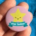 Star Baker Pin Badge Great British Bake off Button Badge - Etsy