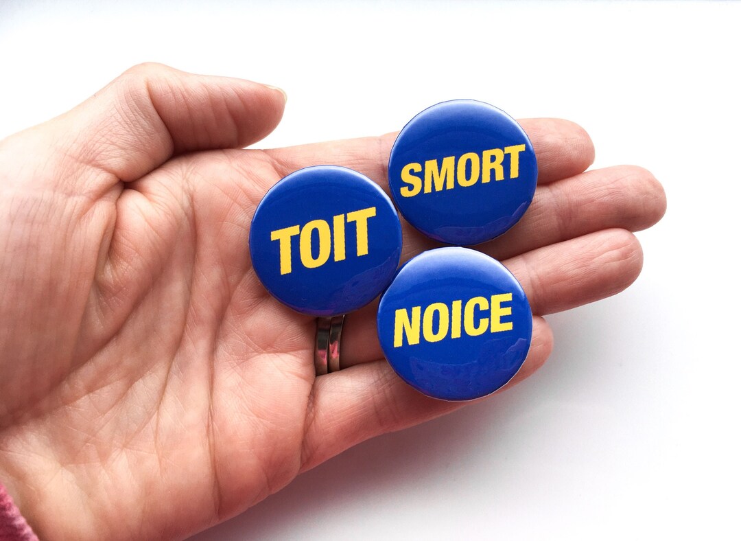 Brooklyn Nine-nine Noice, Toit, Smort Button Badges, Brooklyn 99 Pin ...