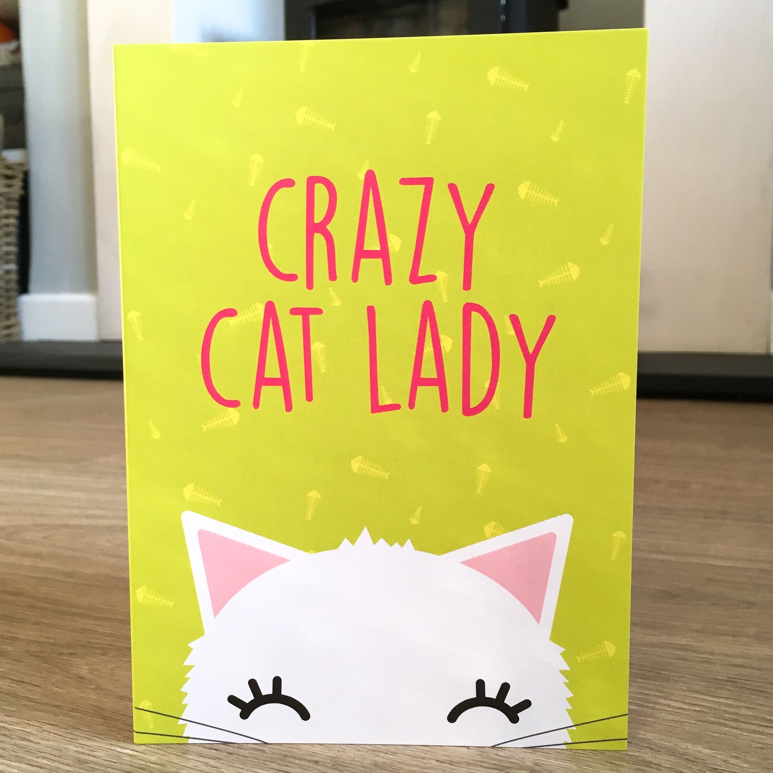 Crazy Cat Lady Card Cat Lover Birthday Card Cute Cat Card - Etsy