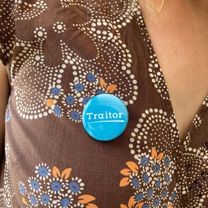 Traitor Badge, Funny Leaving Gift, Leaving Gift Work Colleague ...