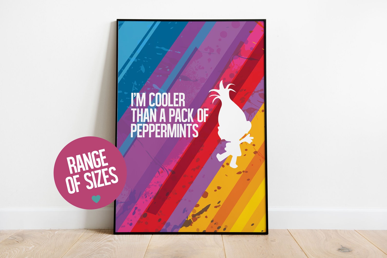 Trolls Poster Princess Poppy Poster Minimalist Movie Poster - Etsy