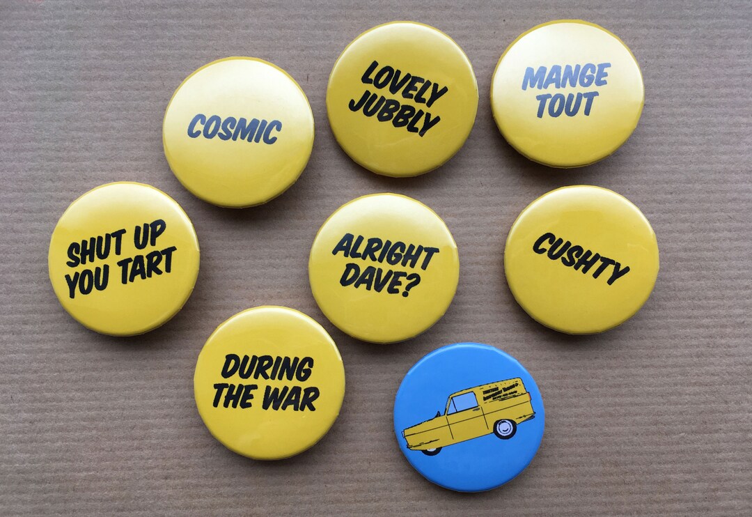 Only Fools Badge, Only Fools Gifts, TV Show Badge, Del Boy Badge, Funny ...