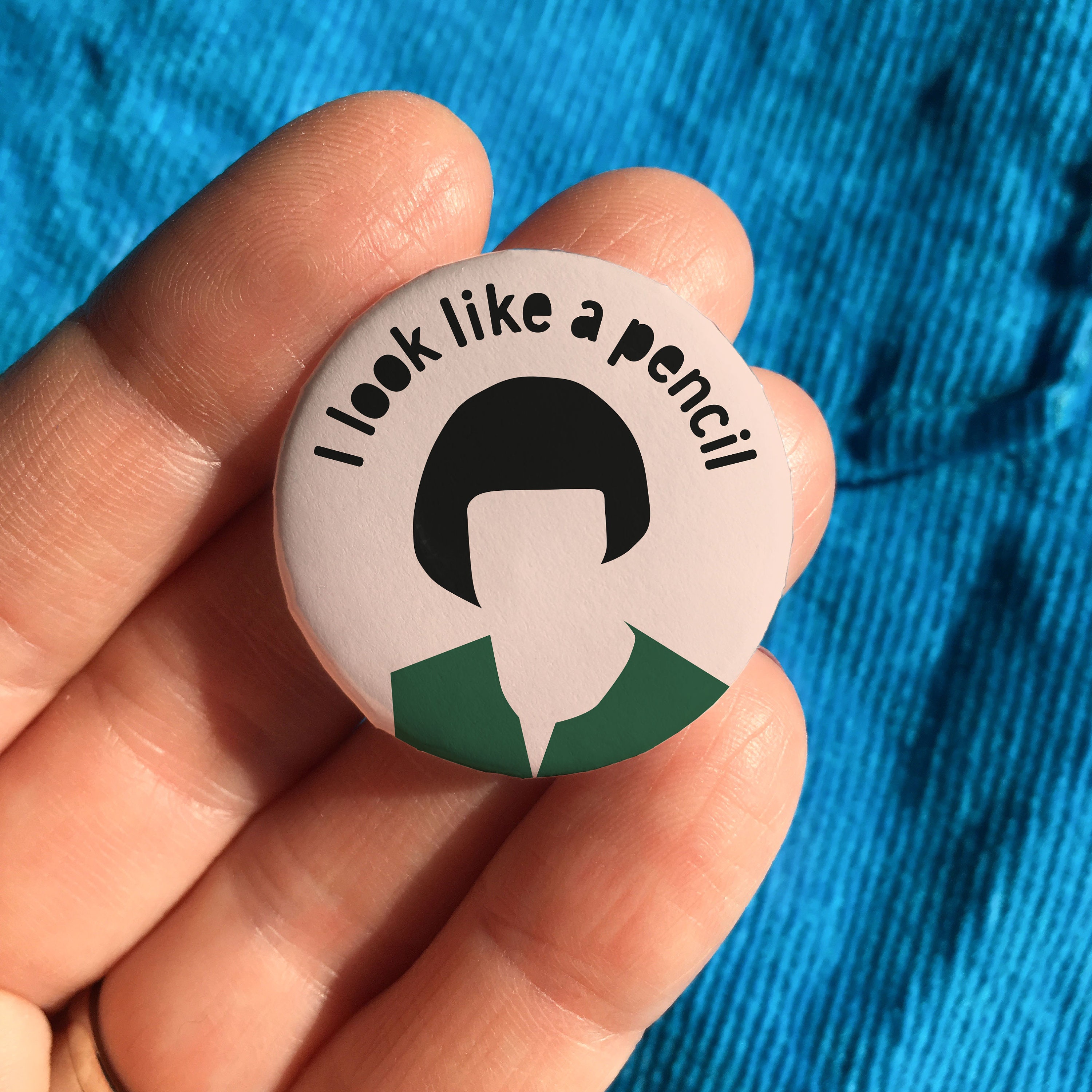 Fleabag Pin, Don't Make Me an Optimist, I Look Like a Pencil, TV Show ...