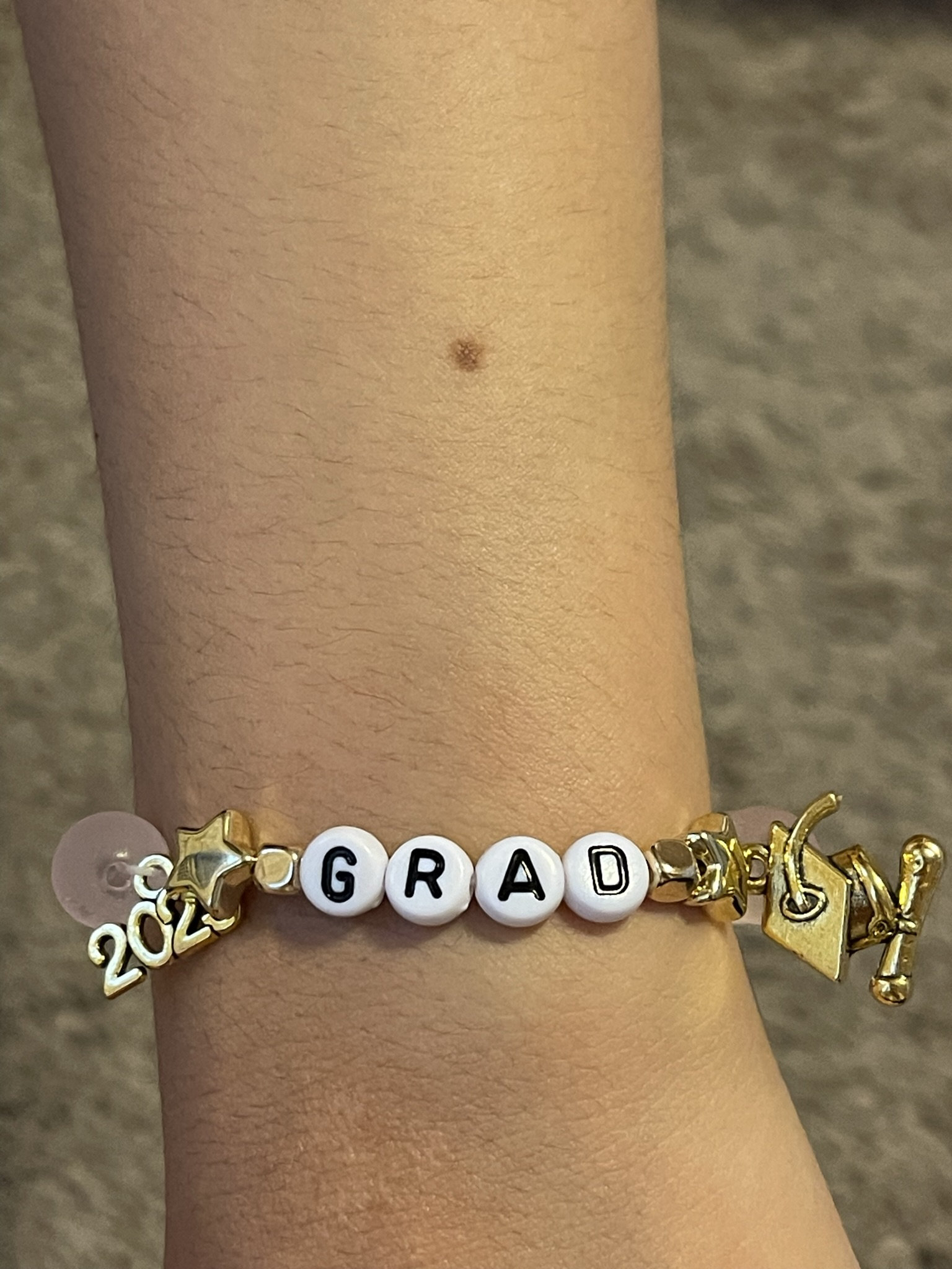 CUSTOM GRADUATION BRACELETS - Etsy