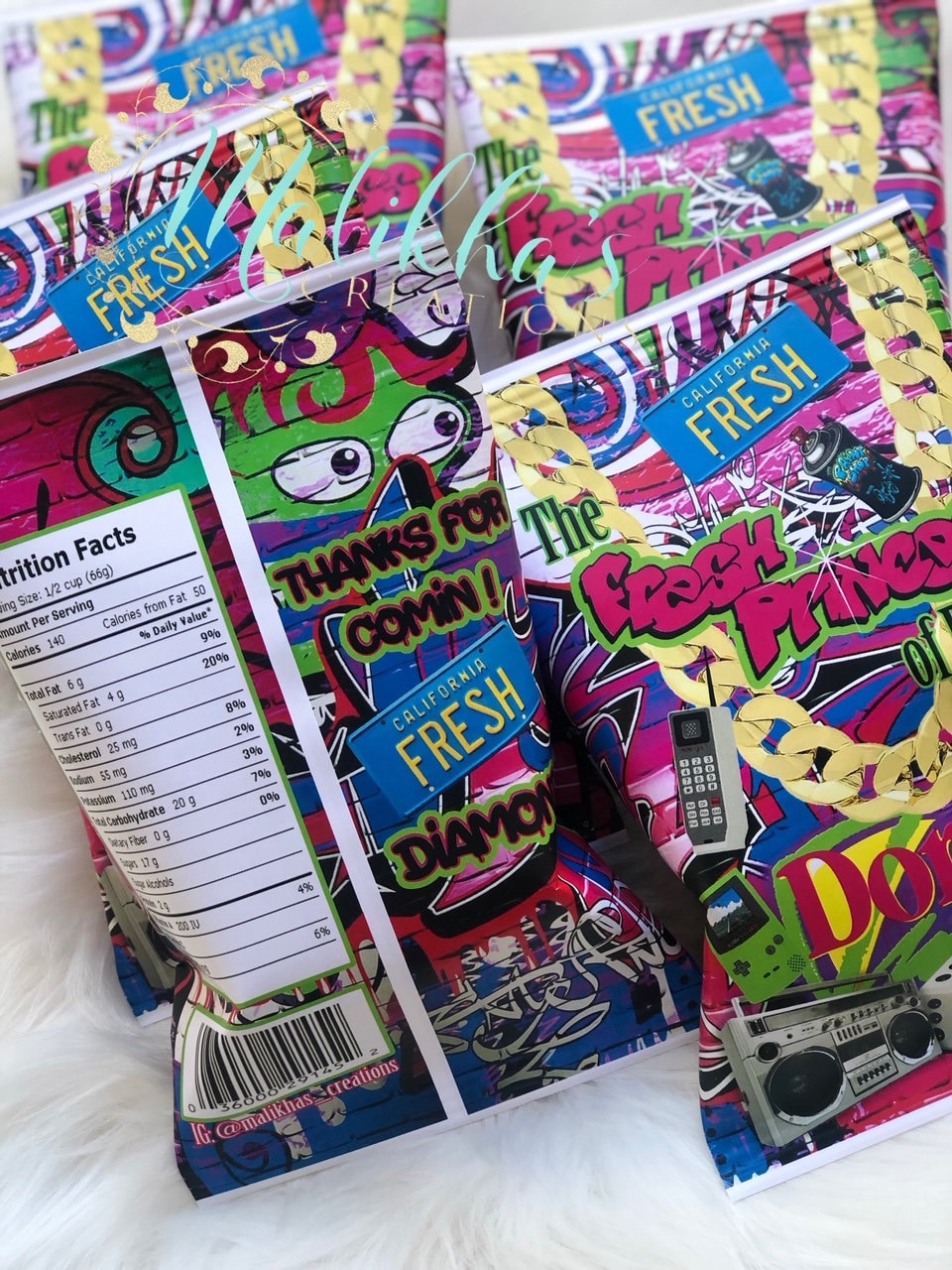 Fresh Princess Chip Bags - Fresh Princess of Bel Air - Fresh Princess ...