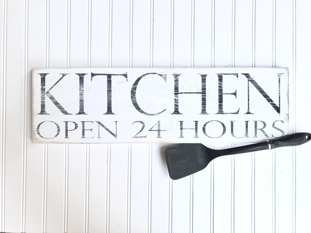 Kitchen, Kitchen Signs, Farmhouse Kitchen, Farmhouse Style, Wood Signs ...
