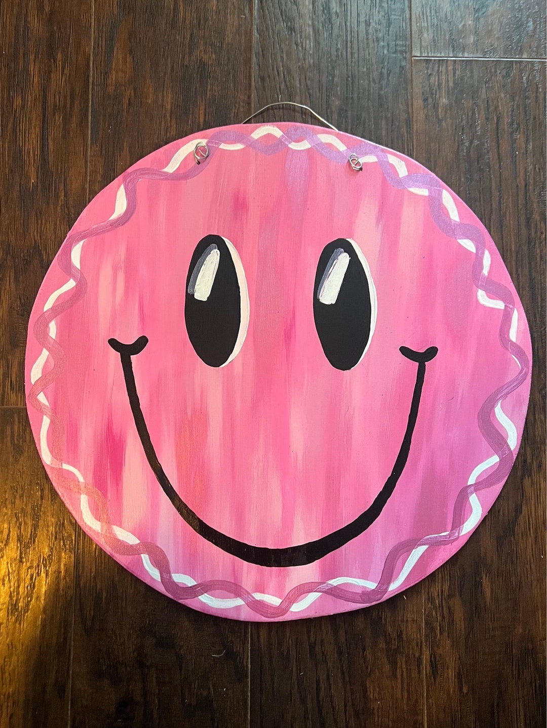 Smiley Face Sign, Teacher Appreciation Gift, Smile Welcome Sign, Front ...