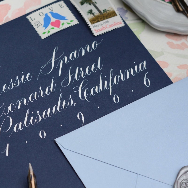 Calligraphy Wedding - Etsy