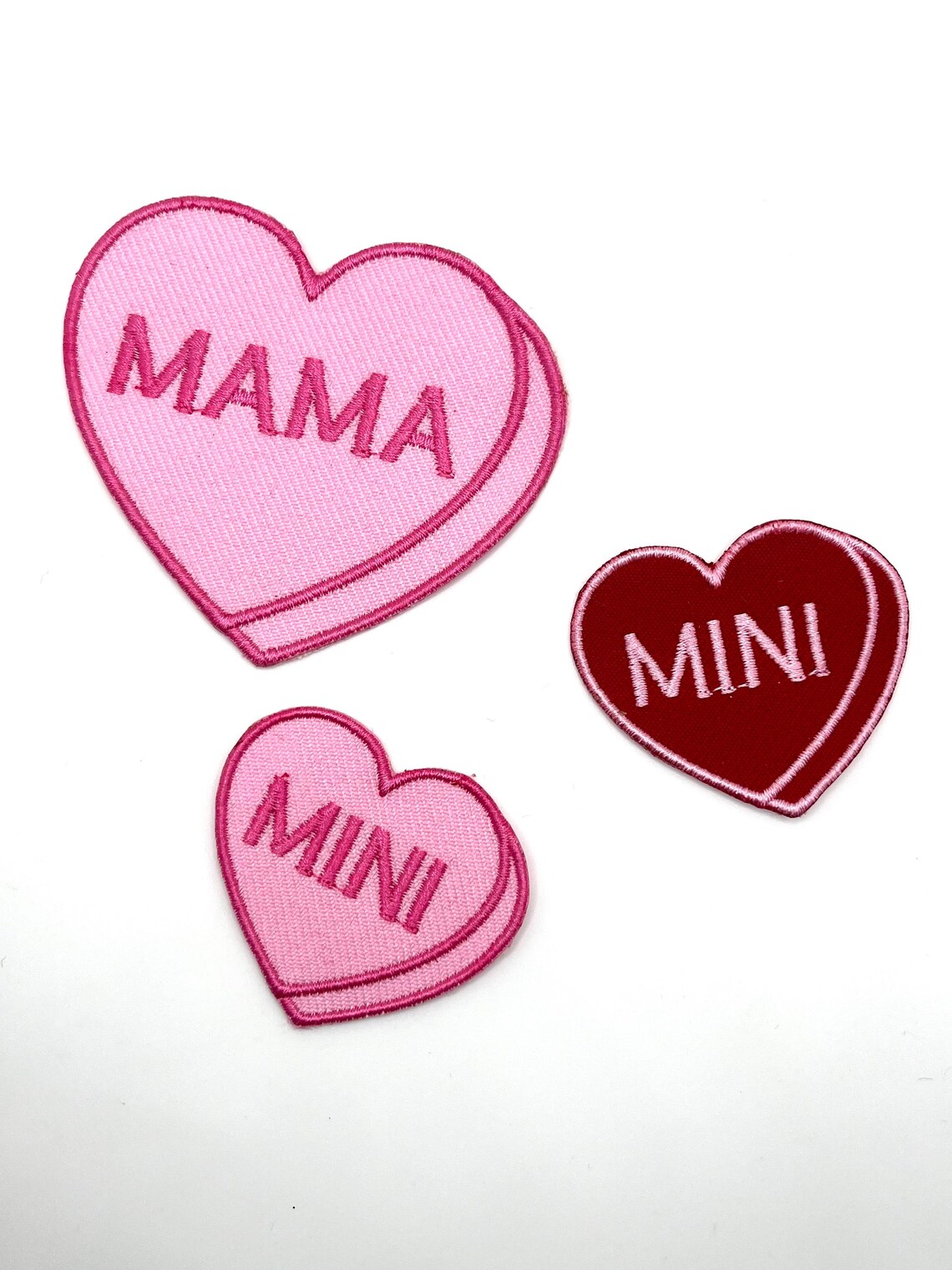Valentine Heart Patches, Customizable - Etsy