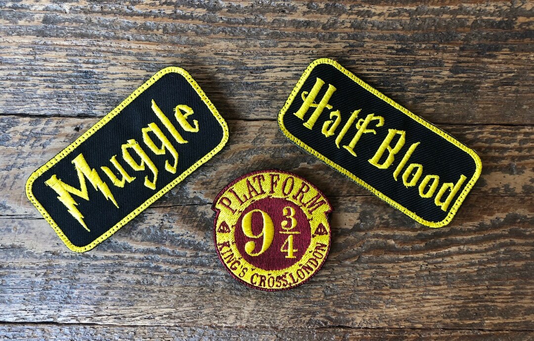 Harry Potter Themed Patch - Etsy