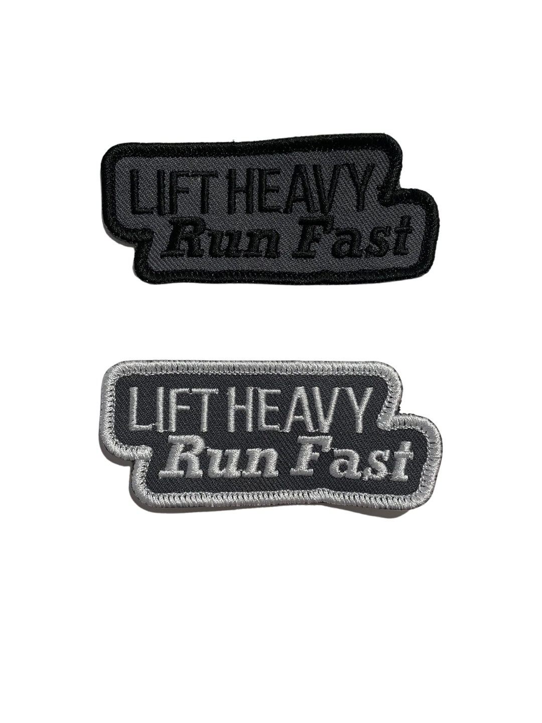 Lift Heavy, Run Fast Patch - Etsy