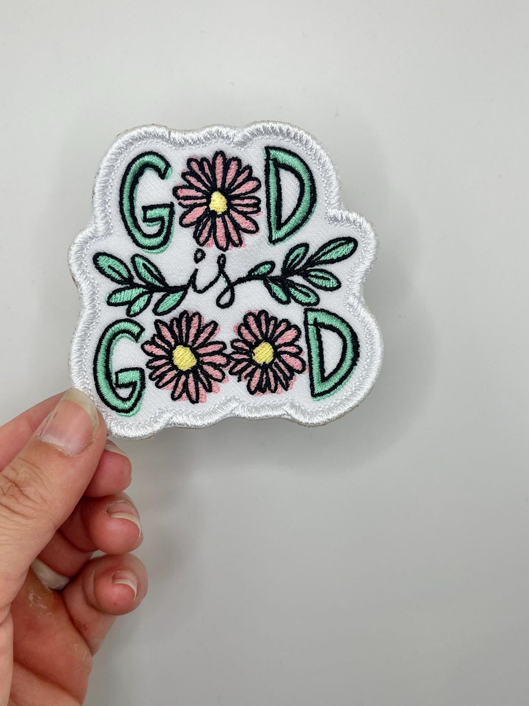 God is Good Patch | Faith Patch | Trucker Hat | Crossfit | Sew on ...