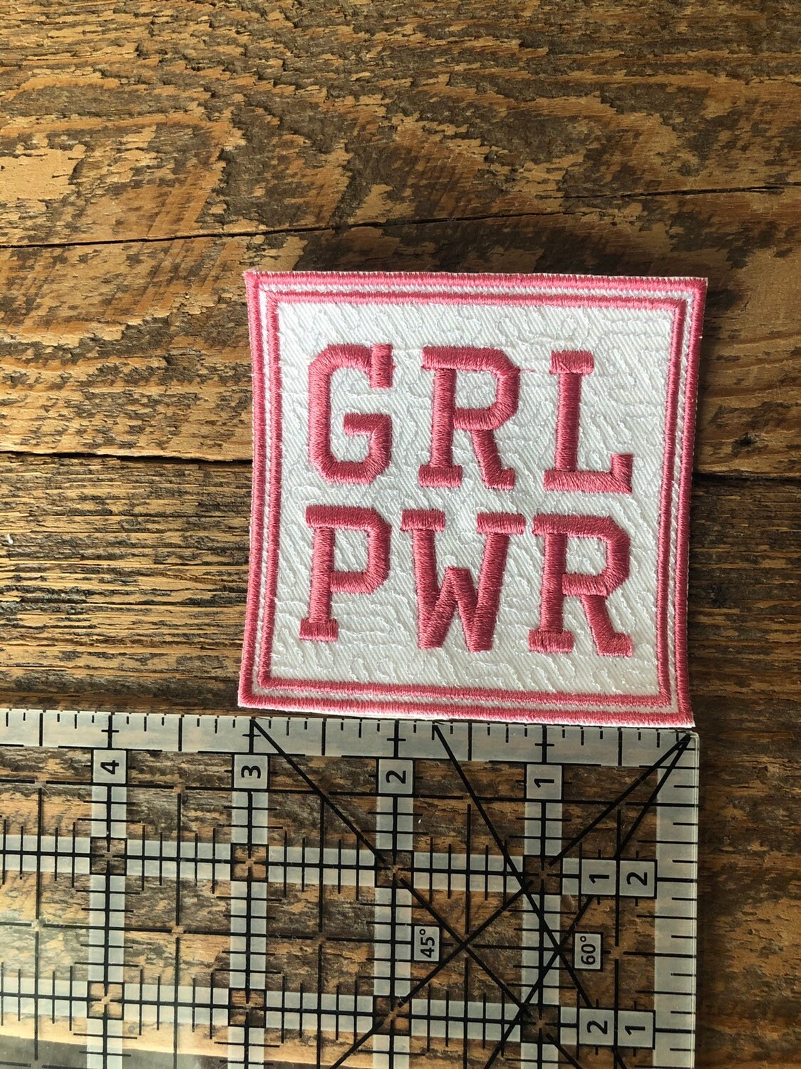 Girl Power Patch Hook Attached | Etsy