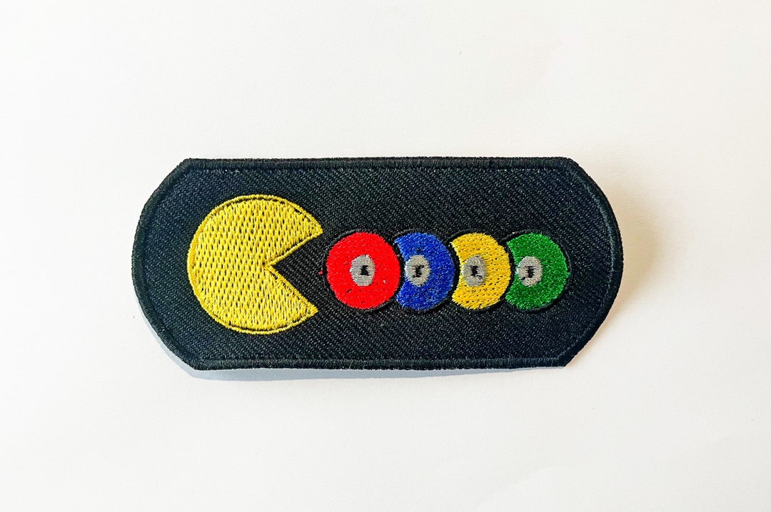 Pac Man Weights Patch - Etsy