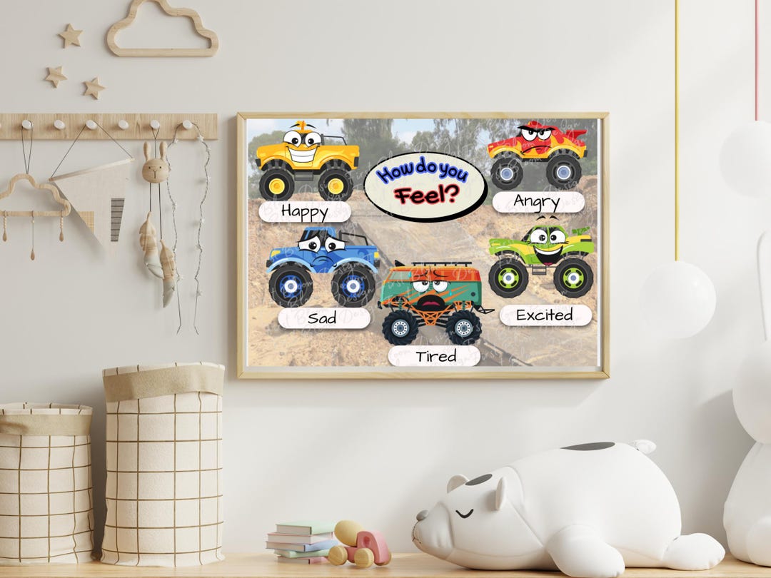 Truck Feelings Chart - Etsy