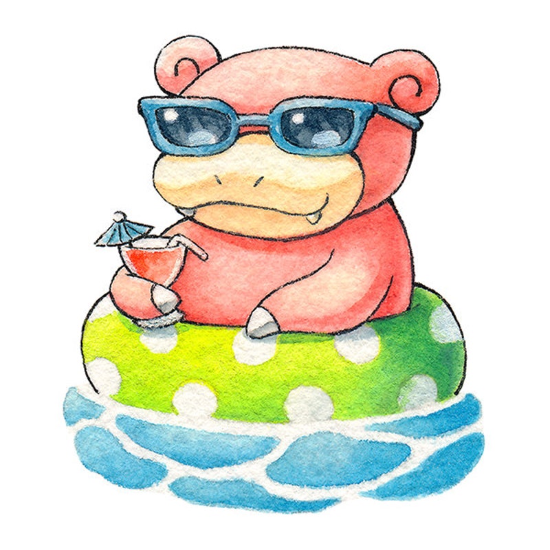 Slowpoke - Etsy