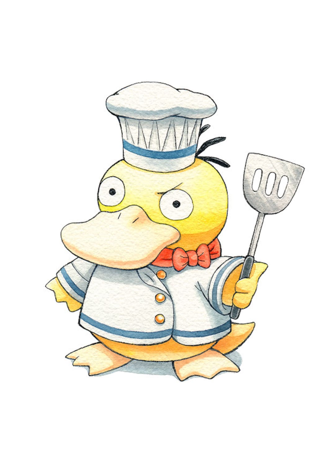 Chef Psyduck - Etsy