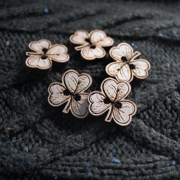 Handmade Wood Button - Etsy