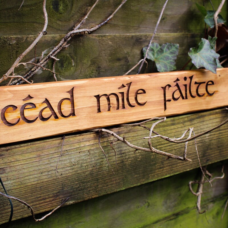 Cead Mile Failte - Etsy