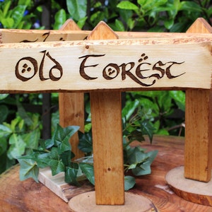 Personalised Rustic Wood Table Signs Wedding Decor Package Location ...