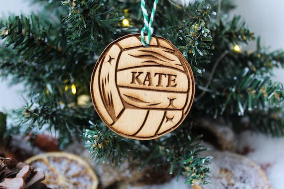 Personalised Netball Christmas Ornament Ball Sport Wood Custom - Etsy UK