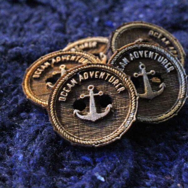 Nautical Buttons - Etsy