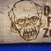 Dont Feed the Zombies Wooden Sign Monster Scary Rustic - Etsy