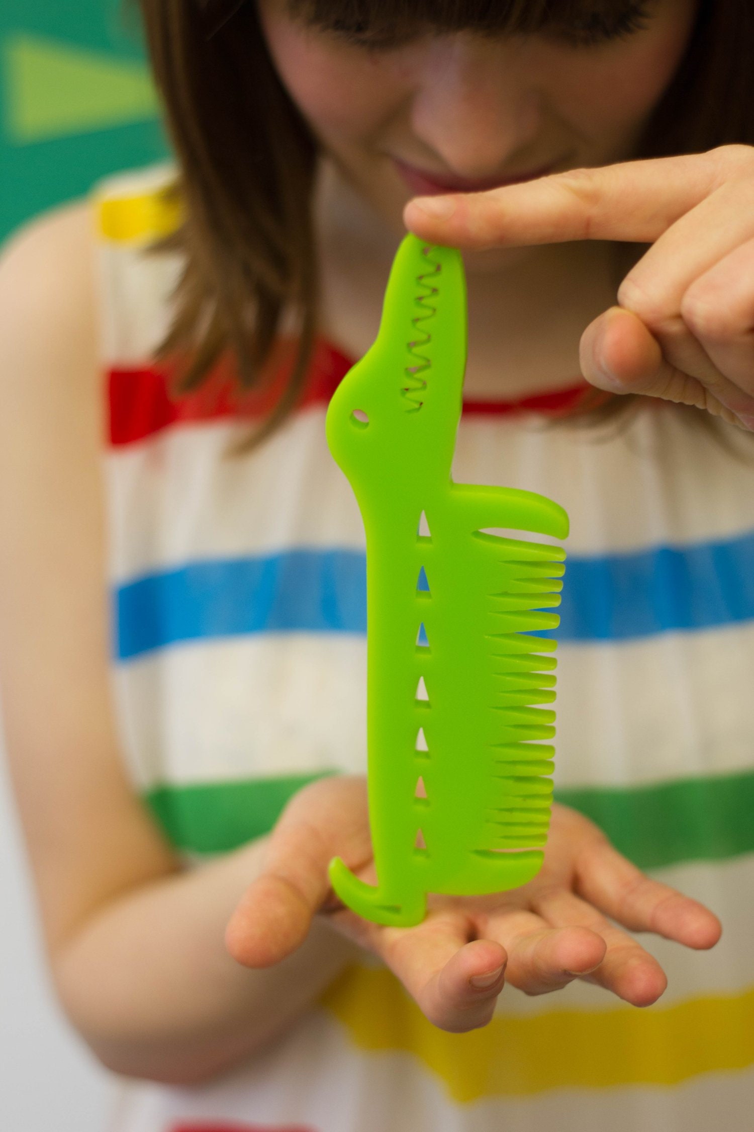 Novelty Crocodile Hair Comb Tea Party at the Zoo - Etsy