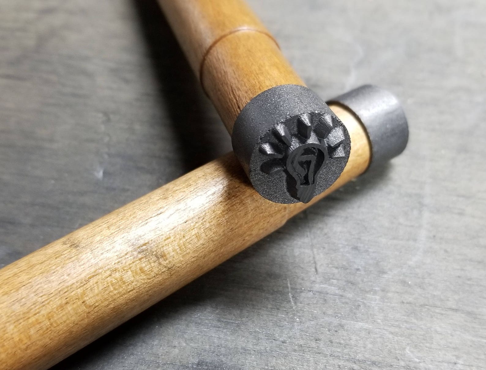 3/4 Graphite Lightbulb Stamp - Etsy