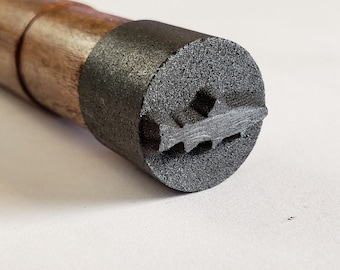 3/4 Graphite Star Stamp - Etsy
