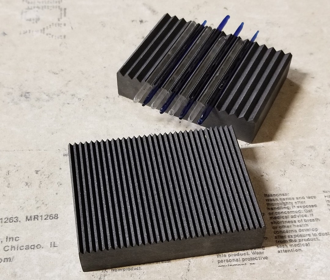 Graphite Plate: V Grooves - Etsy
