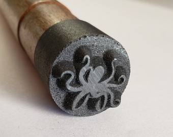Octopus Stamp - Etsy