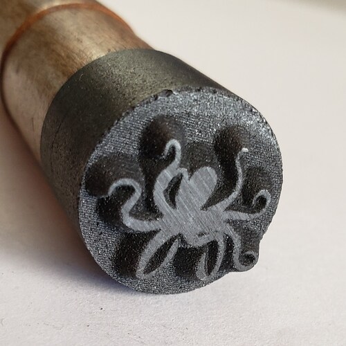 3/4 Graphite Awareness Ribbon Stamp - Etsy