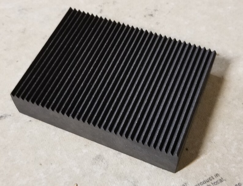 Graphite Plate: V Grooves - Etsy