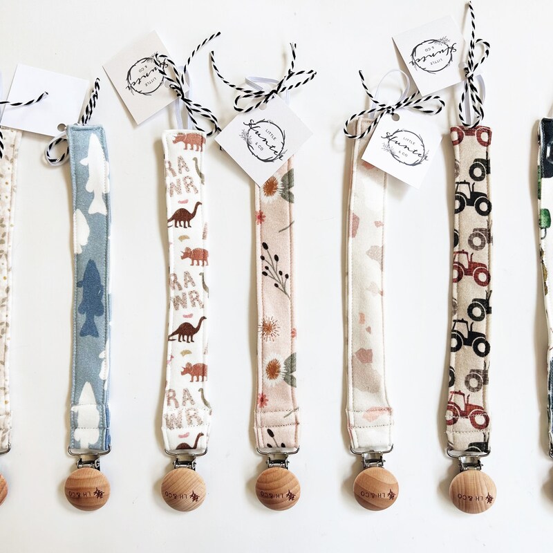 Wood Pacifier Clip - Etsy