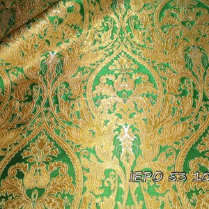 Ecclesiastical Liturgical Vestments Brocade Fabric IERO 53 - Etsy