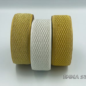 Decorative Gold and Silver Color Metallic Gallons / EMMA 171A - Etsy