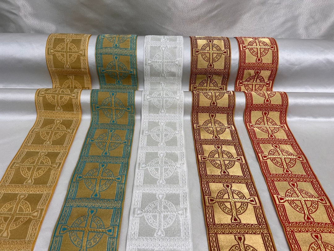 Decorative ORPHREY Braid for Liturgical Vestments/ EMMA 250.1 - Etsy