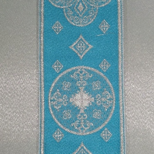 Liturgical ORPHREY Trim Braid With Crosses / EMMA 253 - Etsy