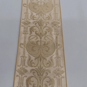 Liturgical Fabric Orphrey Panel Trim/16 Cm Wide/6 Colour Combinations ...