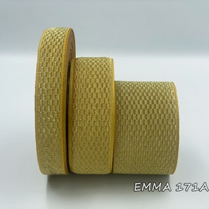 Decorative Gold and Silver Color Metallic Gallons / EMMA 171A - Etsy