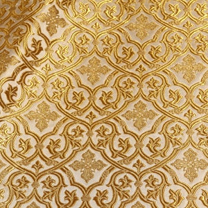 Liturgical Vestments Brocade Fabric Metallic Angels IERO 65 - Etsy