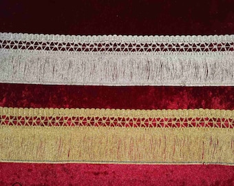 Gold and Silver Metallic Fringe, for Church Liturgical Vestments , Holy ...