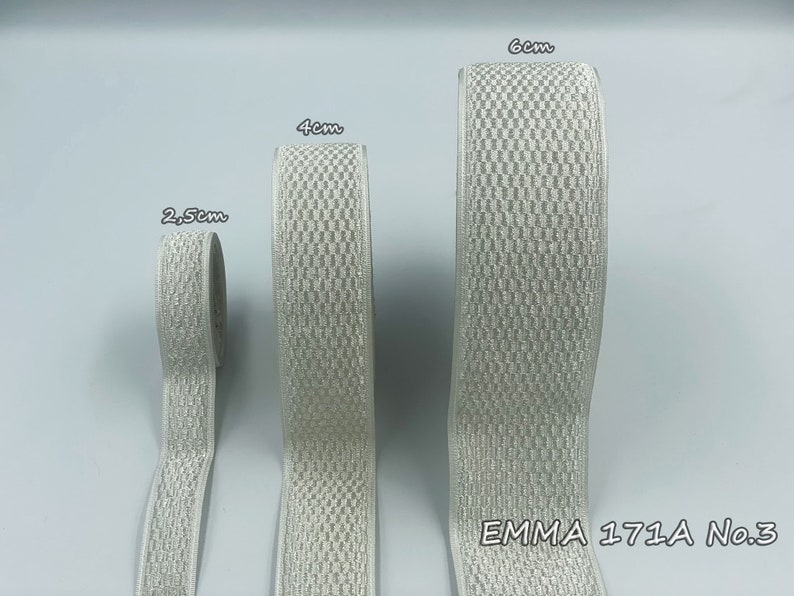 Decorative Gold and Silver Color Metallic Gallons / EMMA 171A - Etsy