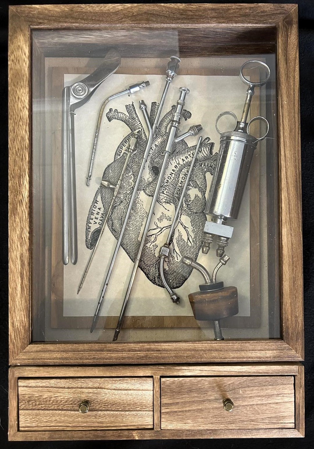 Embalming Instruments Shadow Box - Etsy
