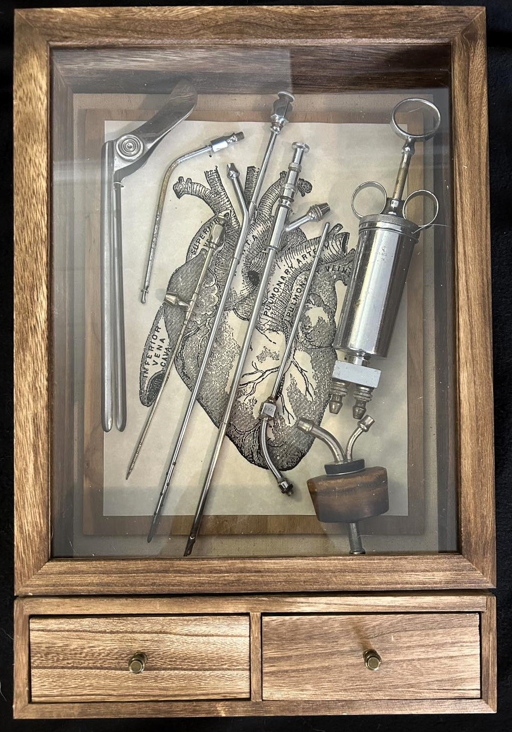 Embalming Instruments Shadow Box - Etsy