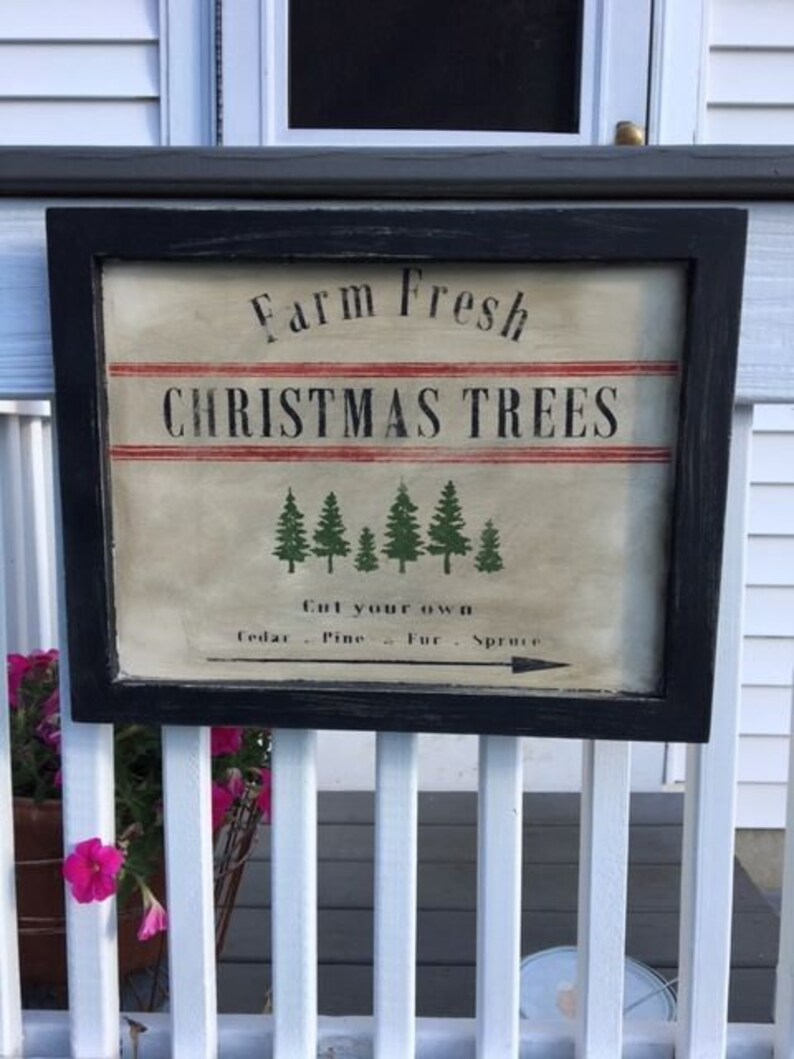 Christmas Rustic Sign - Etsy