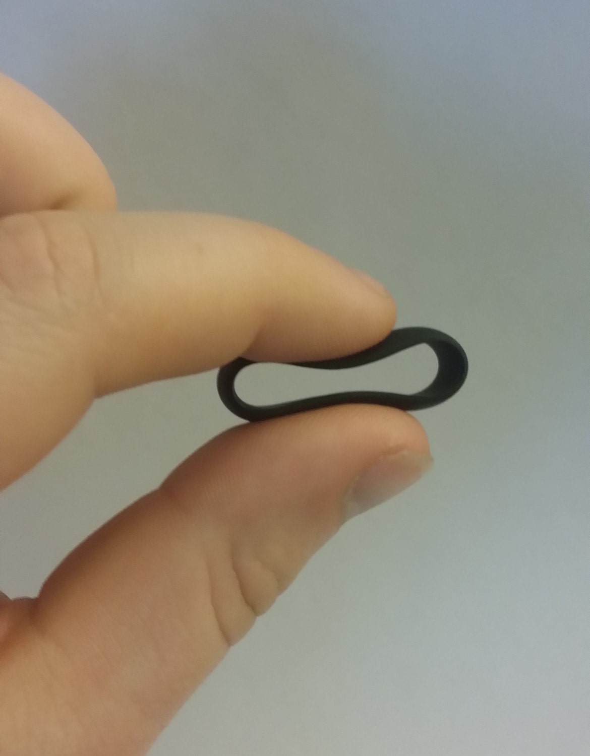 AERA Men's Black Silicone Wedding Engagement Ring Band - Etsy